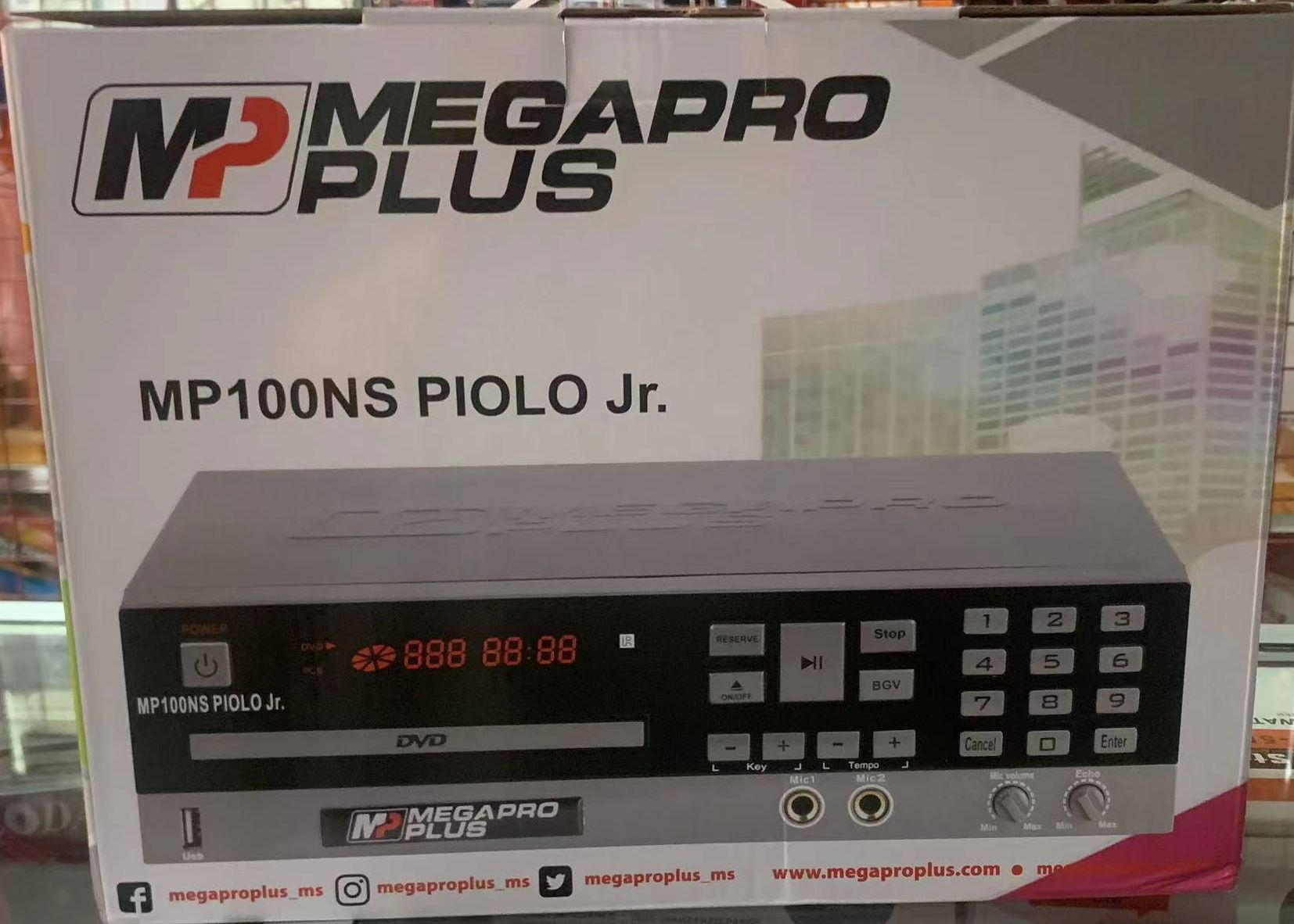 Megapro Plus MP-100NS PIOLO JR. VOL.73 Karaoke Player & Free ...