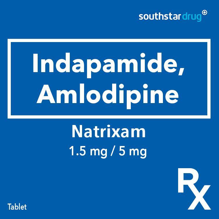 Rx: Natrixam 1.5mg / 5mg Tablet | Lazada PH