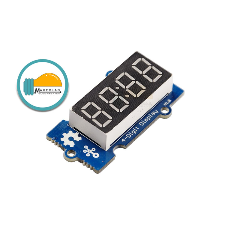 Grove - 4-Digit Display 4 Digit Red alpha-numeric display for Arduino ...