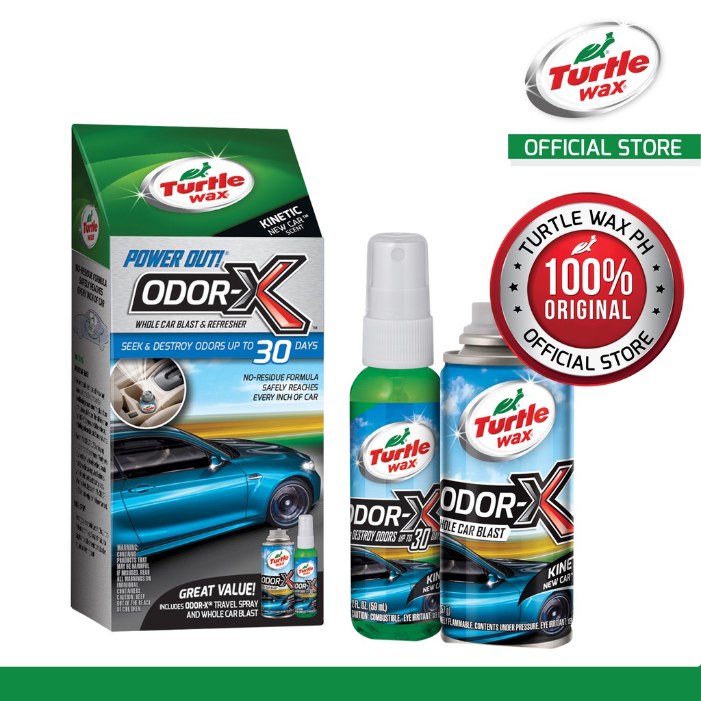 Turtle Wax Power Out! Odor-X Kit Odor Eliminator & Refresher - Kinetic ...
