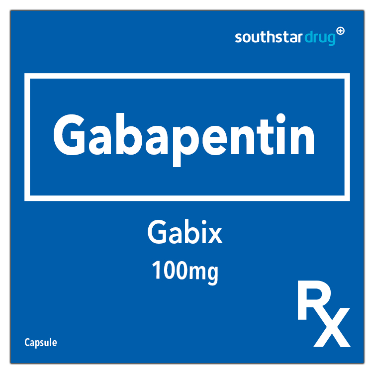 Rx: Gabix 100mg Capsule | Lazada PH