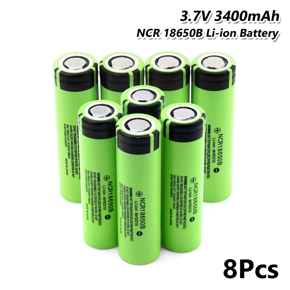 Panasonic Original 18650 battery 3400mah 3.7V high-current battery ...