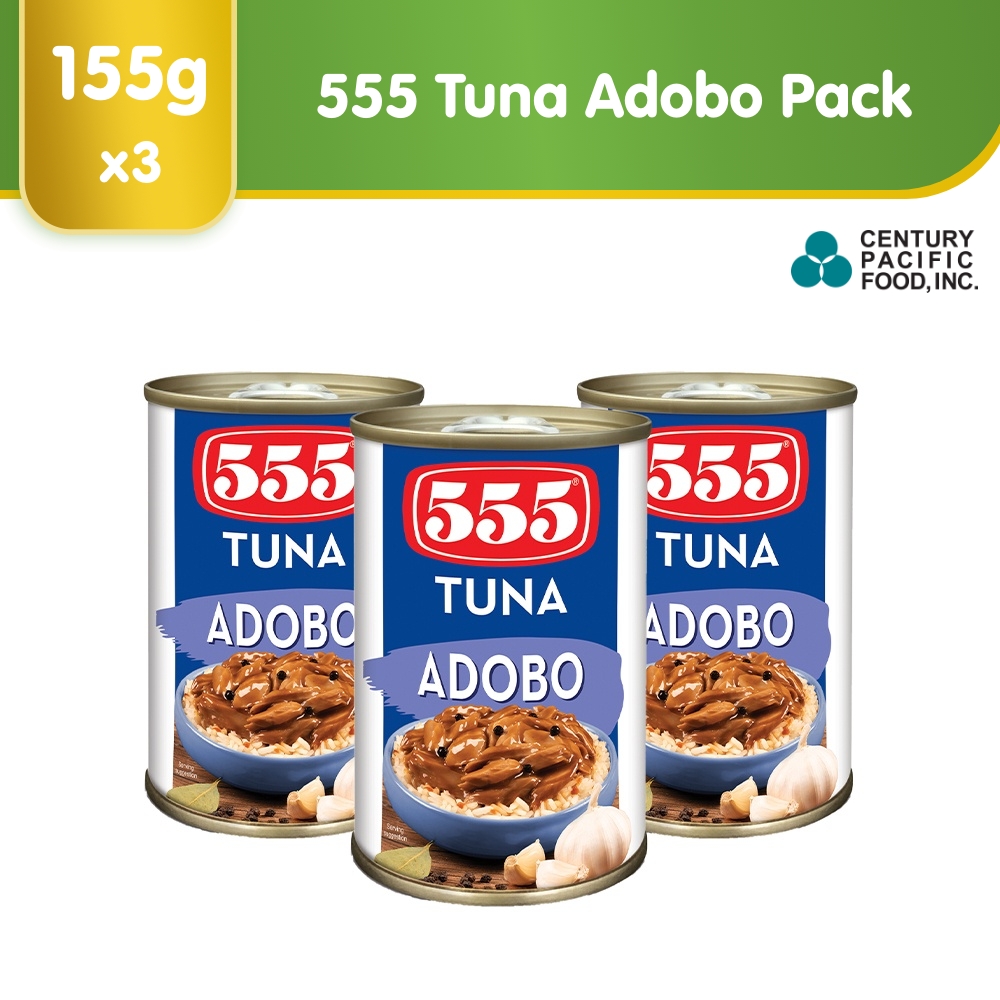 555 Tuna Adobo 155g Pack of 3 | Lazada PH
