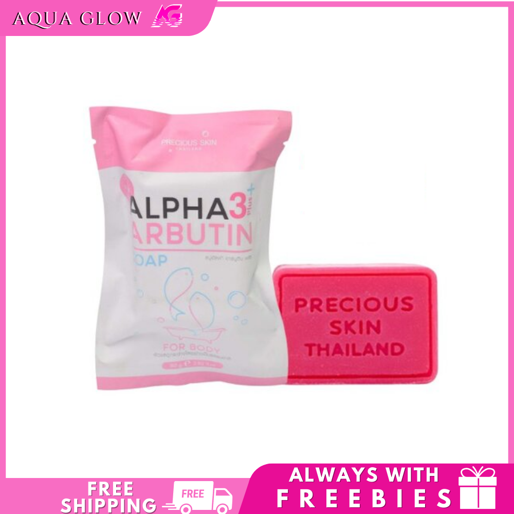 Aqua Glow Authentic Alpha 3+ Arbutin Soap for Face and Body by Precious ...