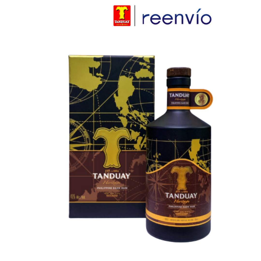 Tanduay Heritage Philippine Dark Rum 170th Anniversary Limited Edition ...