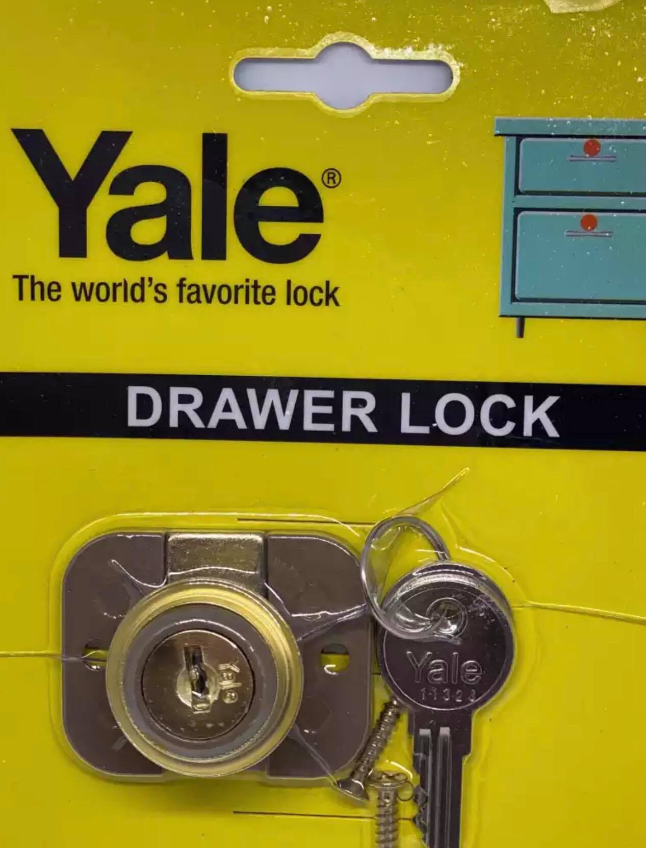 Yale Drawer Lock 22mm V9660HE | Lazada PH