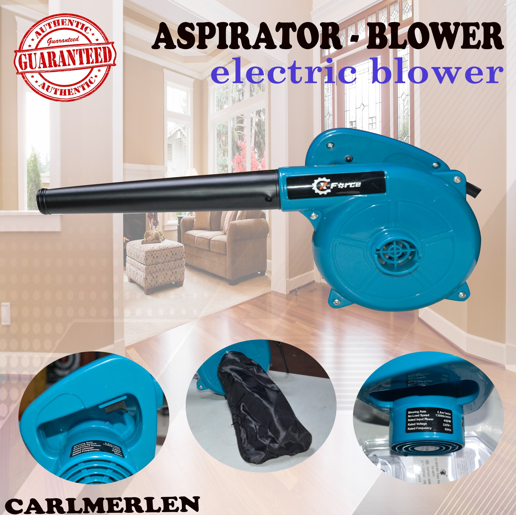 Dust Extractors Electric Hand Operated Blower Vacuum for Cleaning (Gml ...