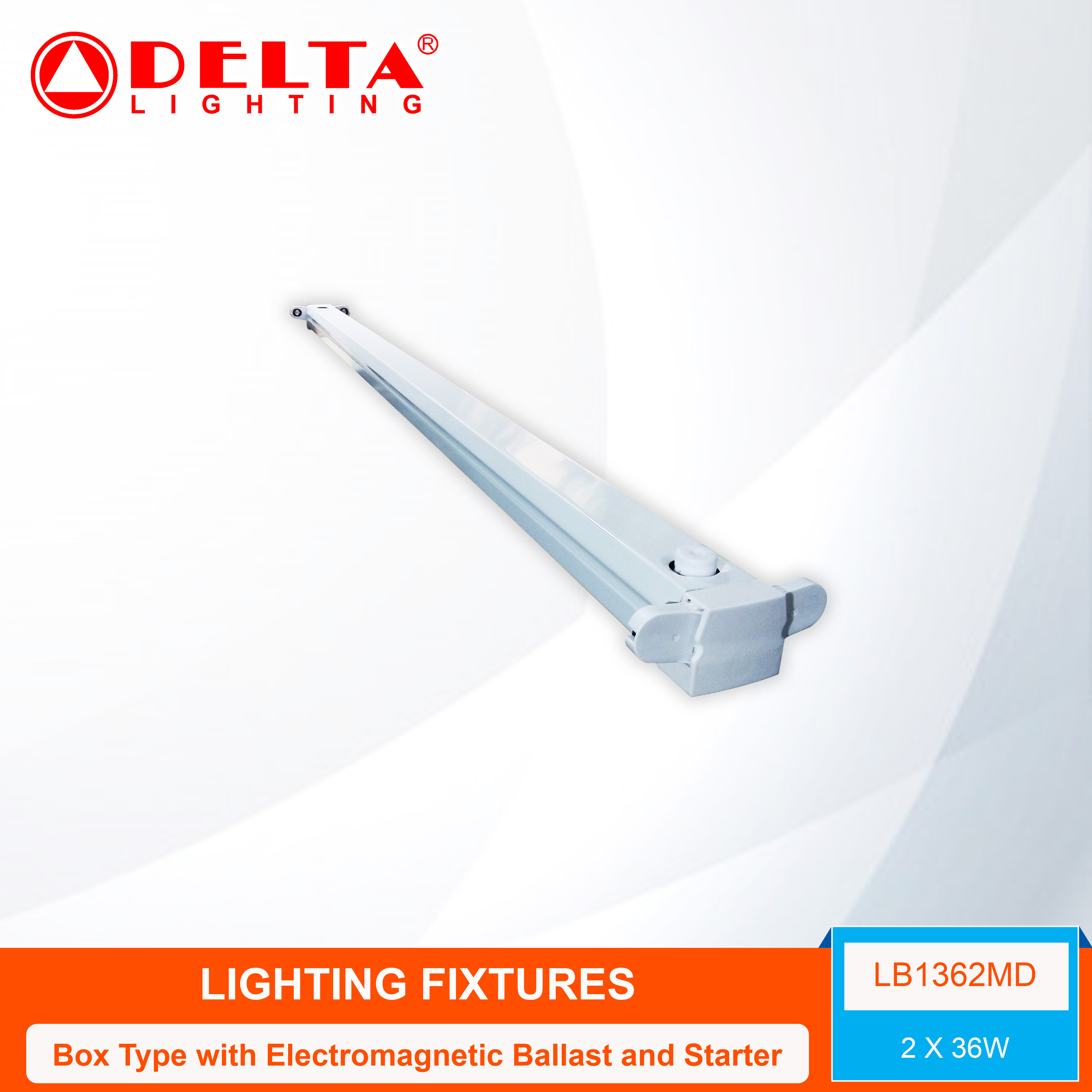 Delta Lighting Fixtures Box Type with Electromagnetic Ballast and ...