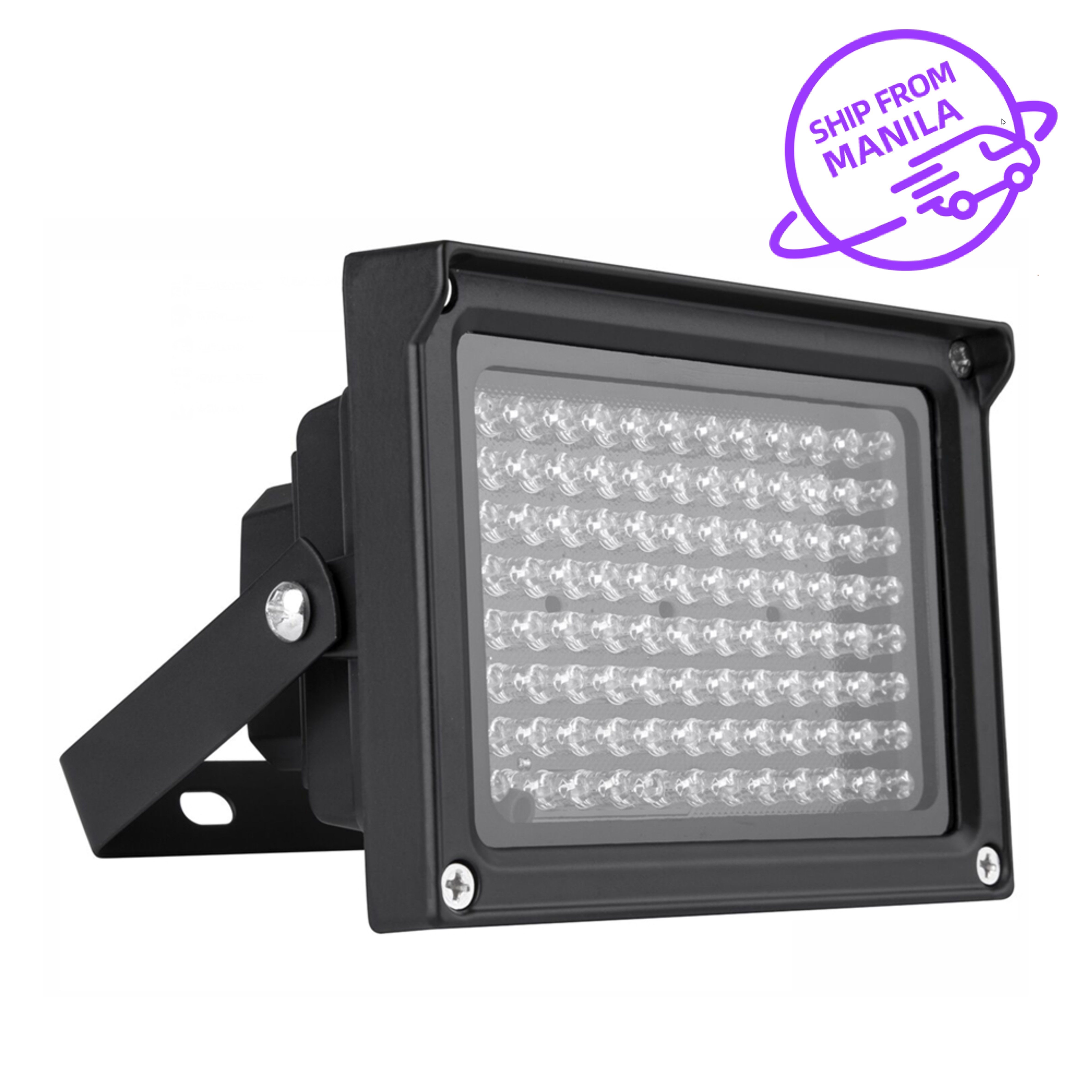 96 LEDS IR Illuminator Array Infrared Lamps Night Vision Outdoor ...