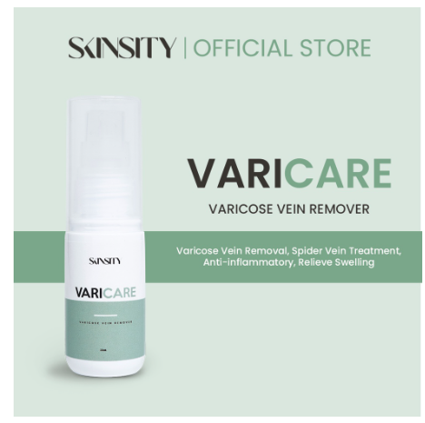 Skinsity Varicare Serum 30mL - Natural Cure For Varicose Vein, Spider ...