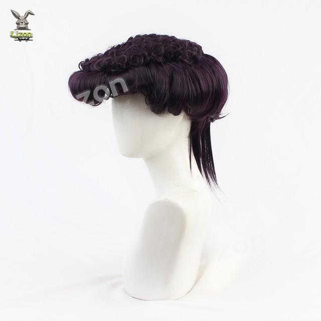 JoJo 39;s Bizarre Adventure Josuke Higashikata Cosplay Costume Wig Blue ...