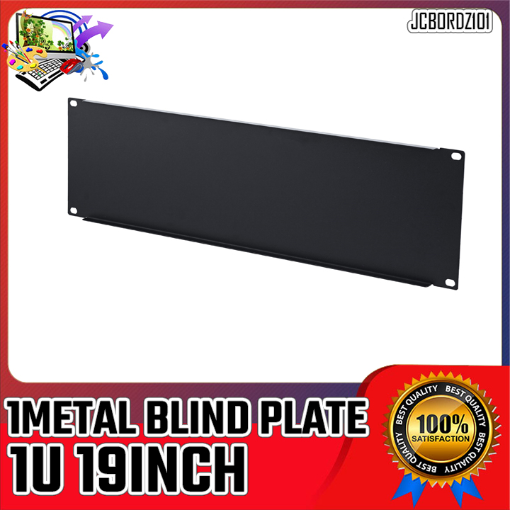 METAL BLIND PLATE 1U 19INCH FOR SERVER RACK | Lazada PH