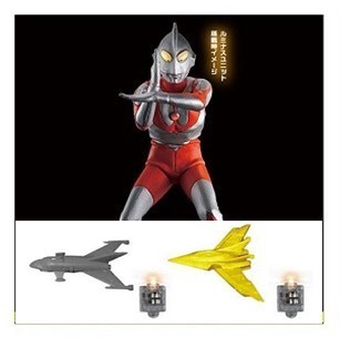 Ultraman Superman Monster Capsule Toy Doll Garage Kit Model DiGa Severn ...