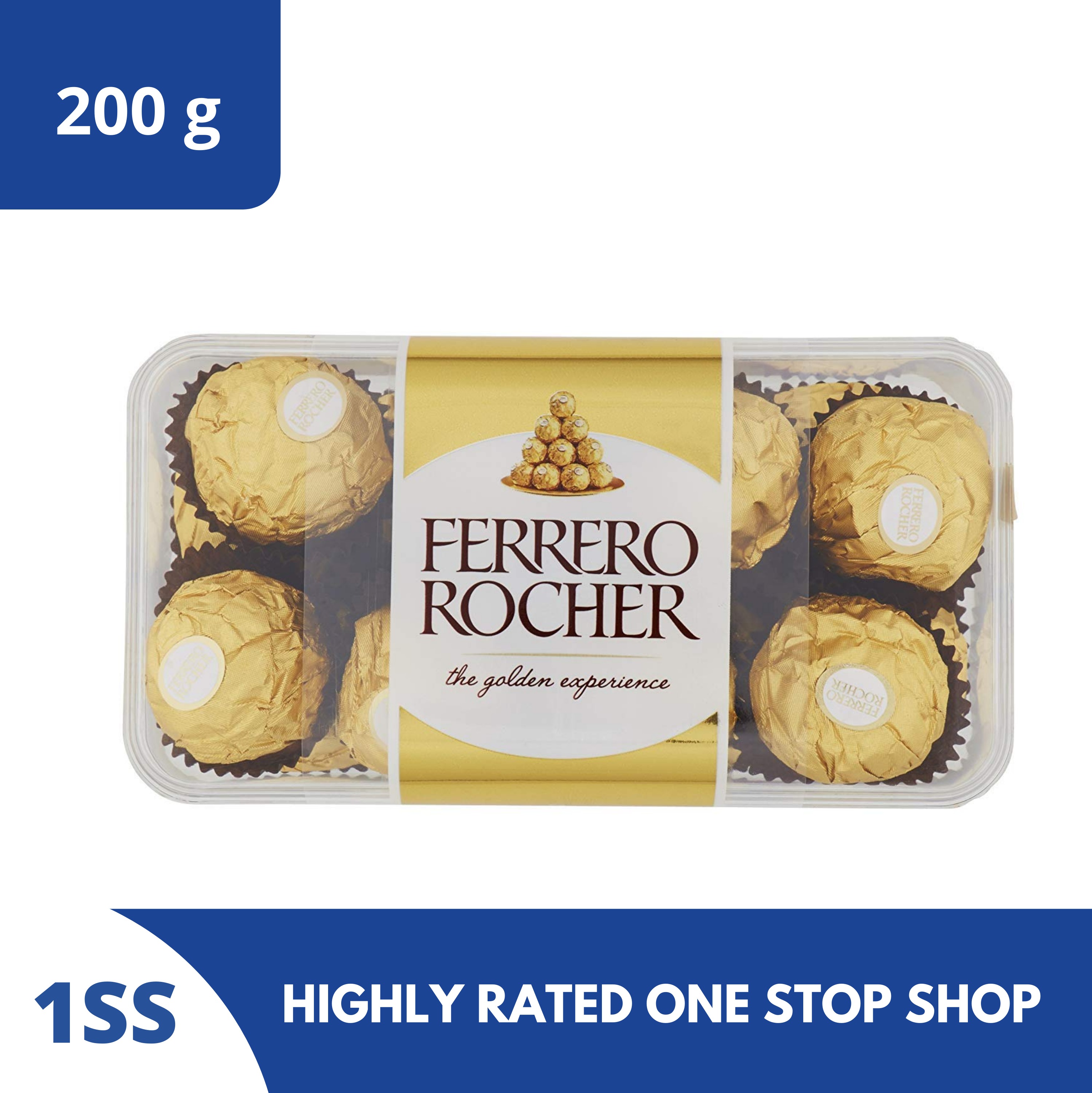 Ferrro Rocher Candy Hazelnut Chocolates, 8's | Lazada PH