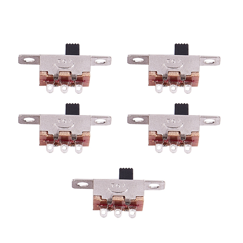 10 Pcs 50V 0.5A 3 Pin 2 Position On/OFF 1P2T SPDT Slide Switch 3 Pin - Life fashion supermarket ...