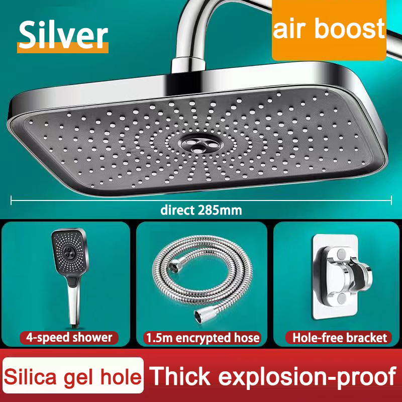 【50 year without breakage】shower set for bathroom Square Rainfall ...