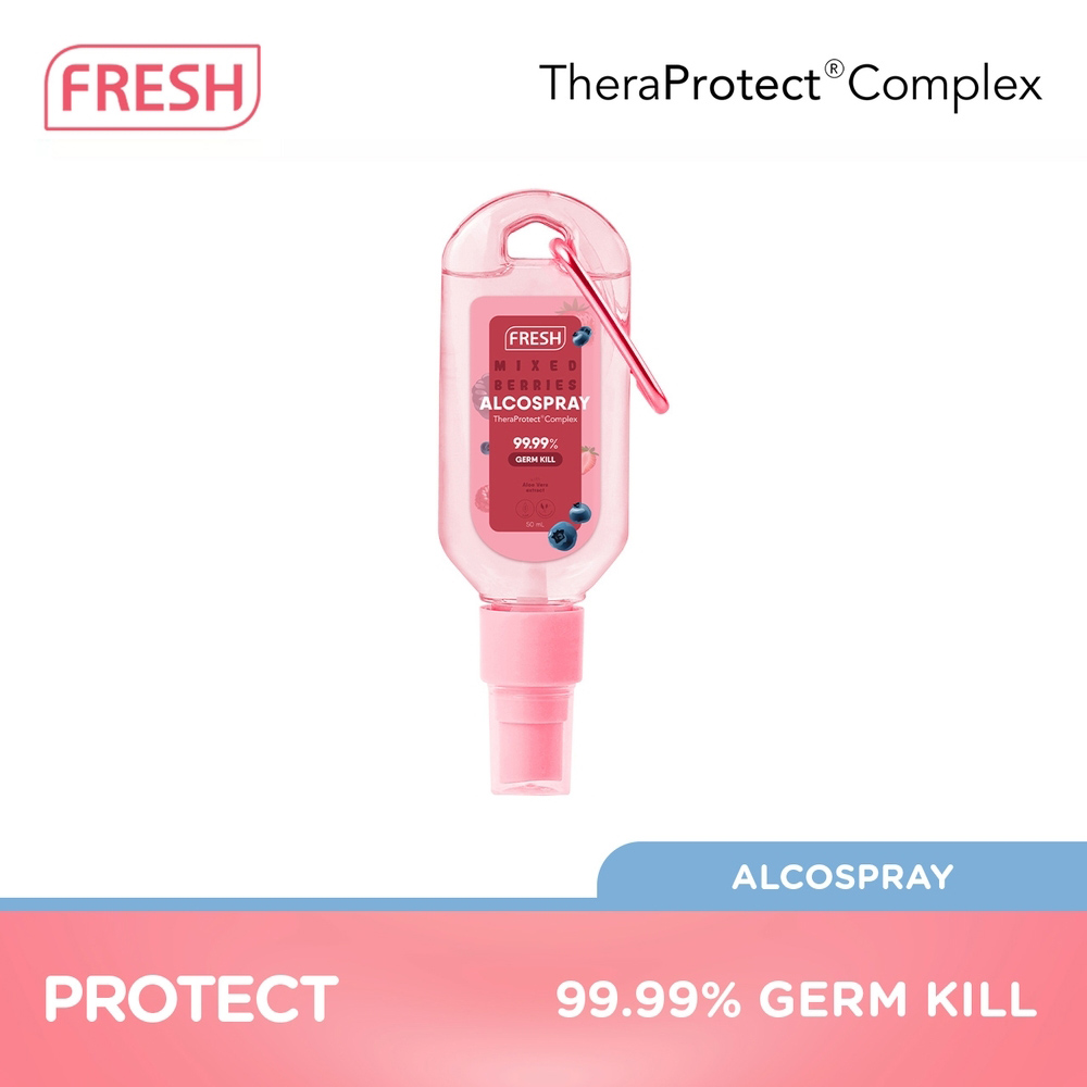 Fresh Mixed Berries Alcospray 50 ml - Moisturizing with Aloe Vera ...