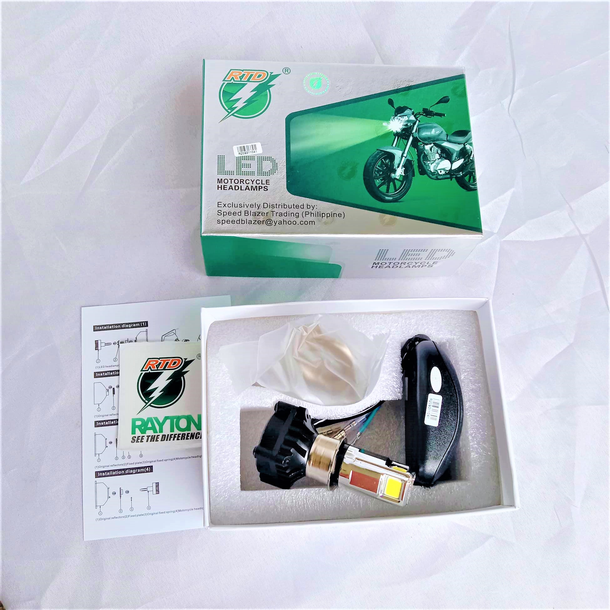 RTD 3 LED HEADLIGHT WITH FAN | Lazada PH