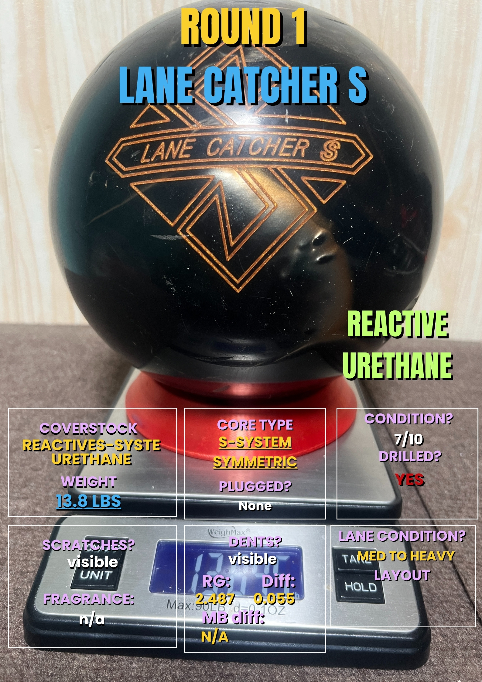Round 1 Bowling Ball | Lazada PH