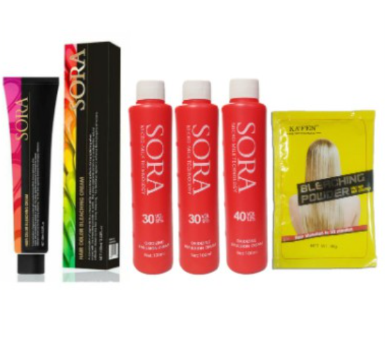 Sora Hair Color Bleaching Cream 100g White | Lazada PH