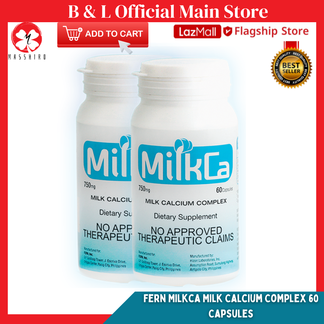💯I Fern Milkca Milk Calcium Complex 60 Capsules | I FERN ...