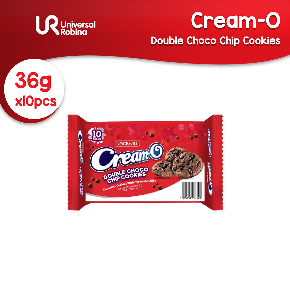Cream-O Double Choco Chip Cookies (36g x 10) | Lazada PH