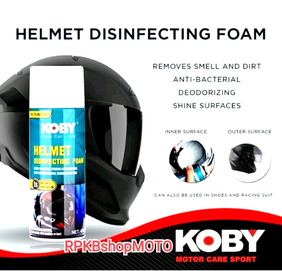 KOBY Helmet Disinfectant Spray | Lazada PH