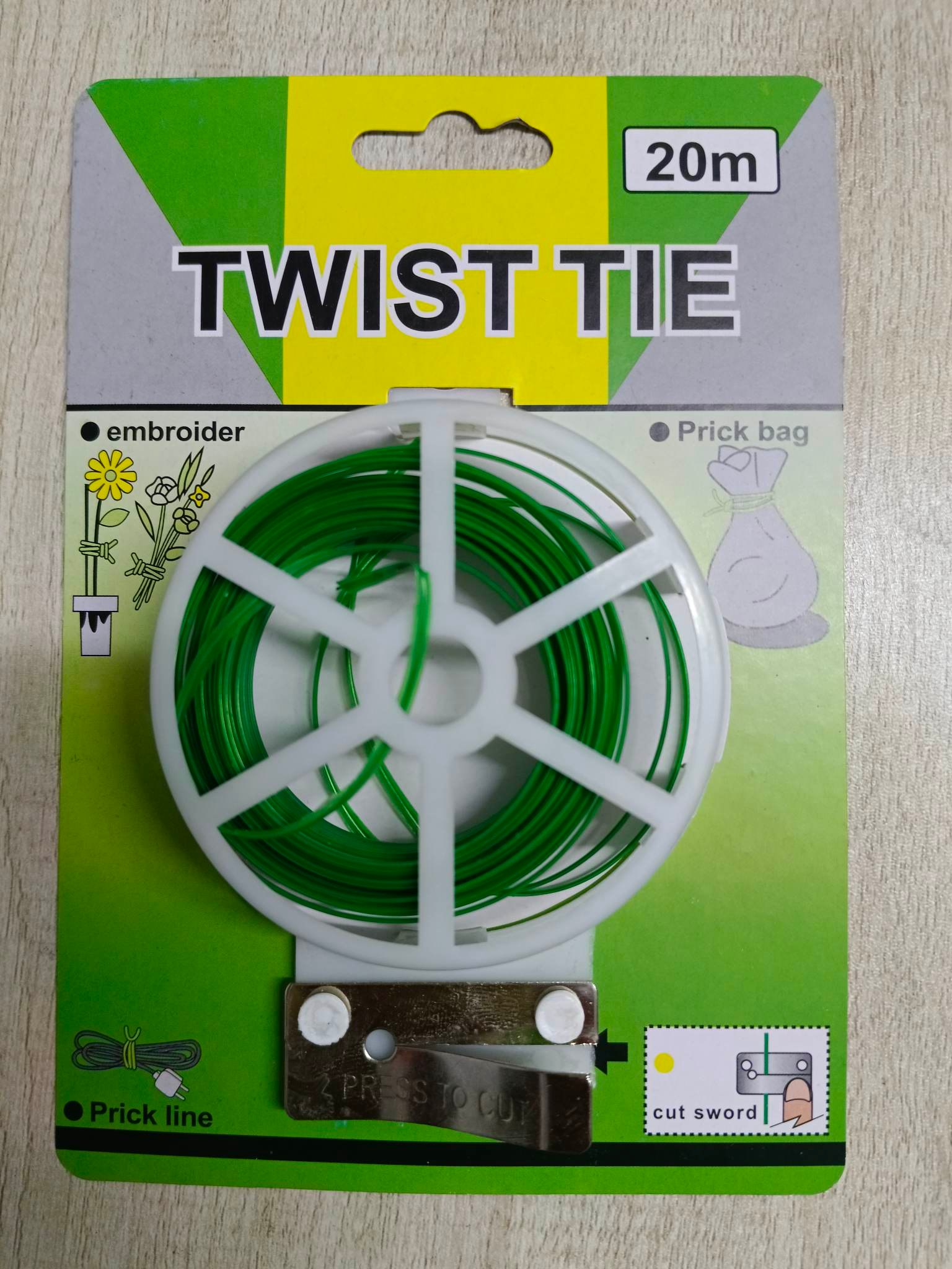 Twist Tie - 20meters, 30 meters and 50 meters (High Quality) with ...