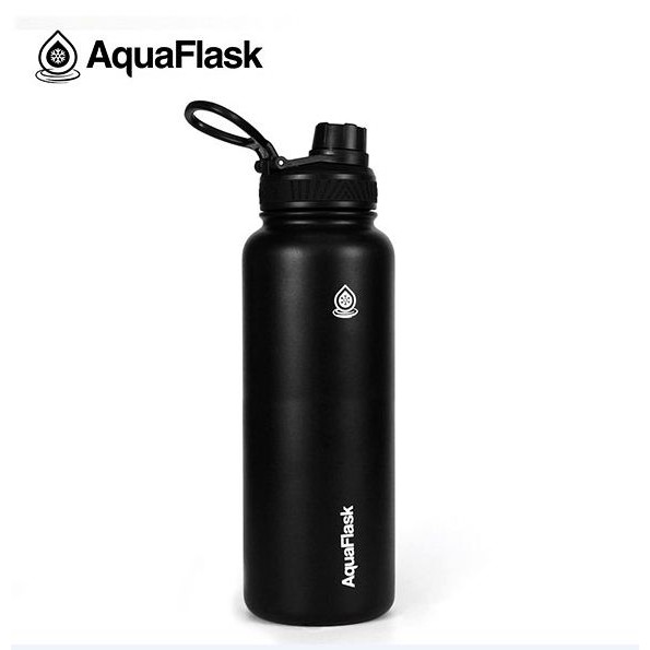 Aquaflask (40oz) SPACE BLACK Vacuum Insulated StainlessSteel Drinking ...