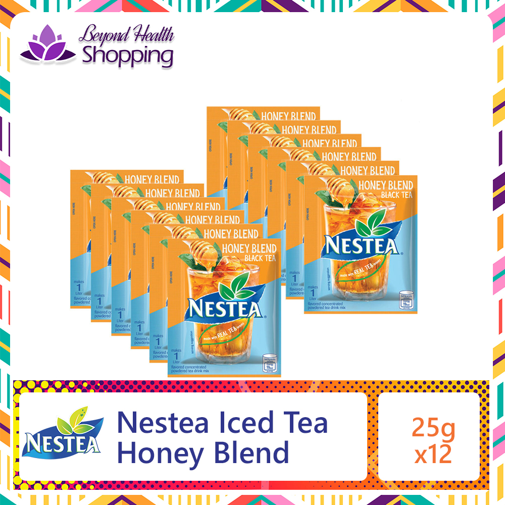 Nestea Iced Tea Honey Blend 25g - Pack of 12 Sachets | Lazada PH