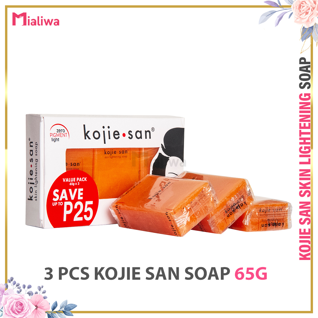 Kojie San Skin Lightening Soap with Kojic Acid, Whitening Sodium ...