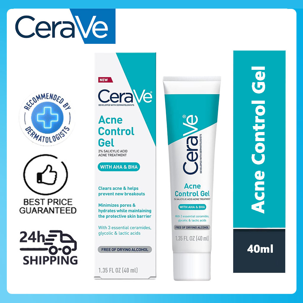 CeraVe Acne Control Cleanser 237ml/CeraVe Acne Foaming Cream Cleanser & Gel 150ml Cerave ...