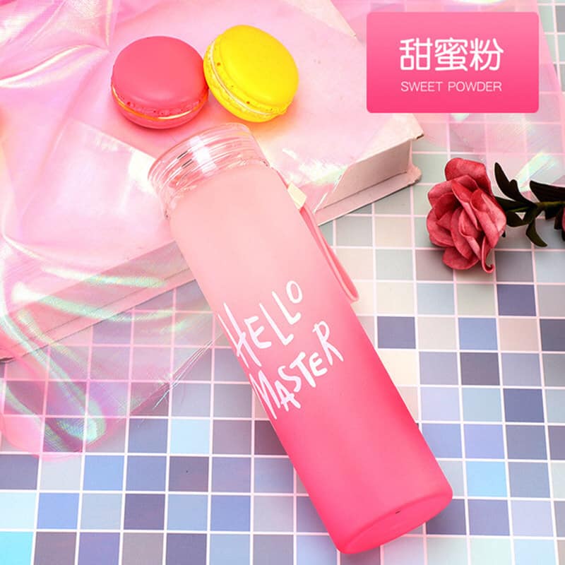 CH-FASHION Rainbow Hello Master Glass Tumbler | Lazada PH