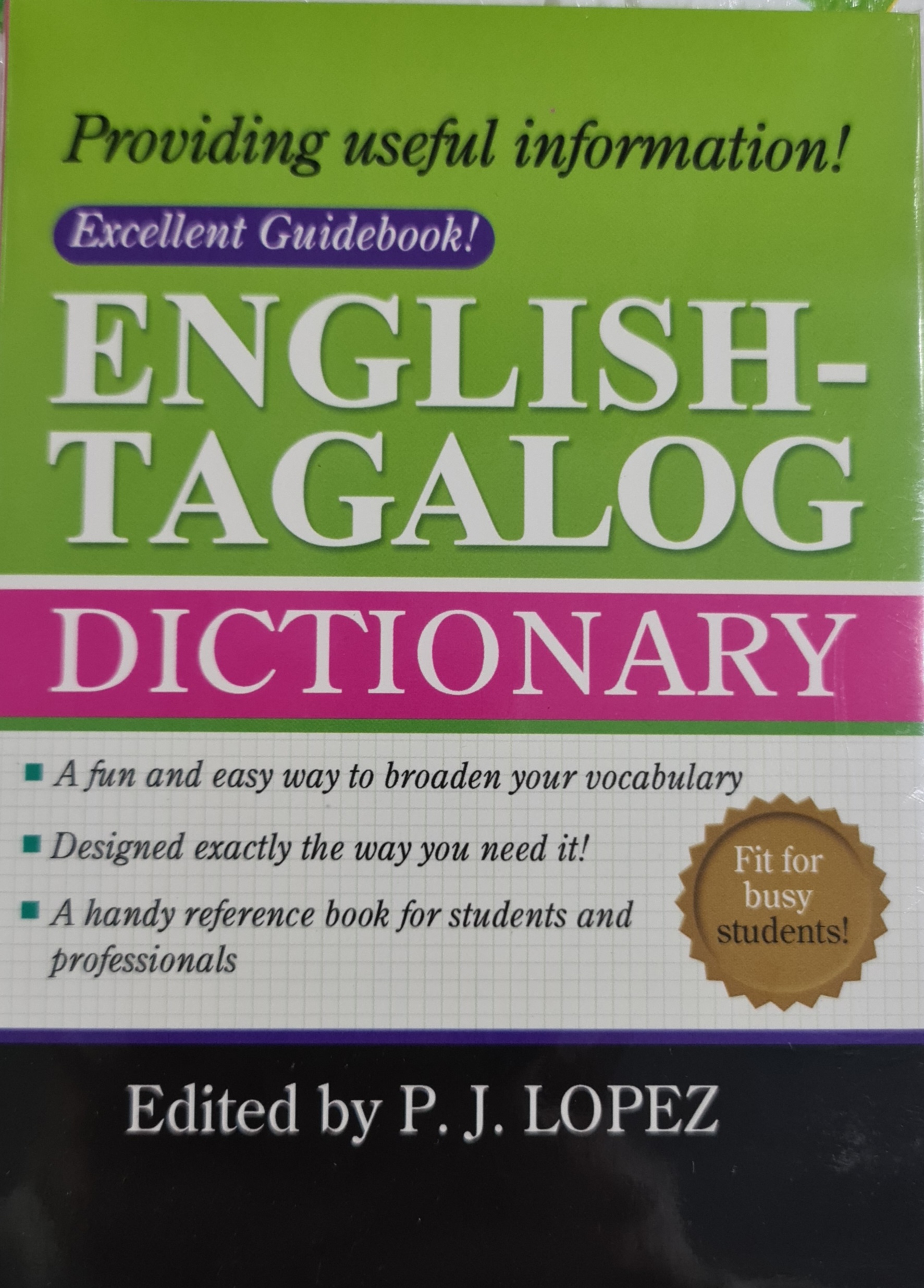 Concise English Tagalog Dictionary PDF Stress (Linguistics)