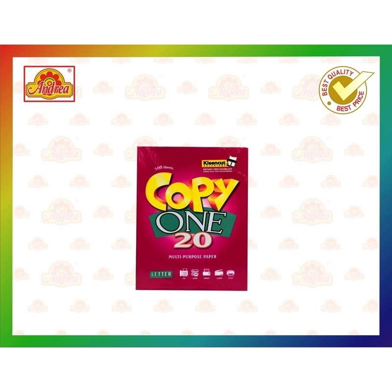 COPY ONE multipurpose paper 70 gsm. subtance 20 (ShortA4Long) Andrea ...