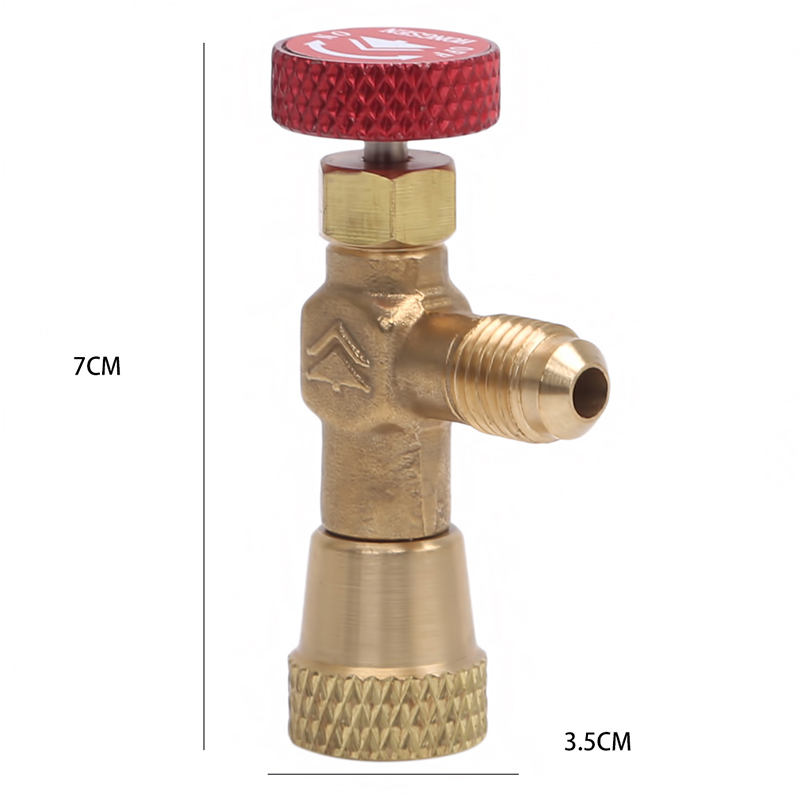 R410a R22 R32 Refrigeration Tool Air Conditioning Safety Valve Adapter ...