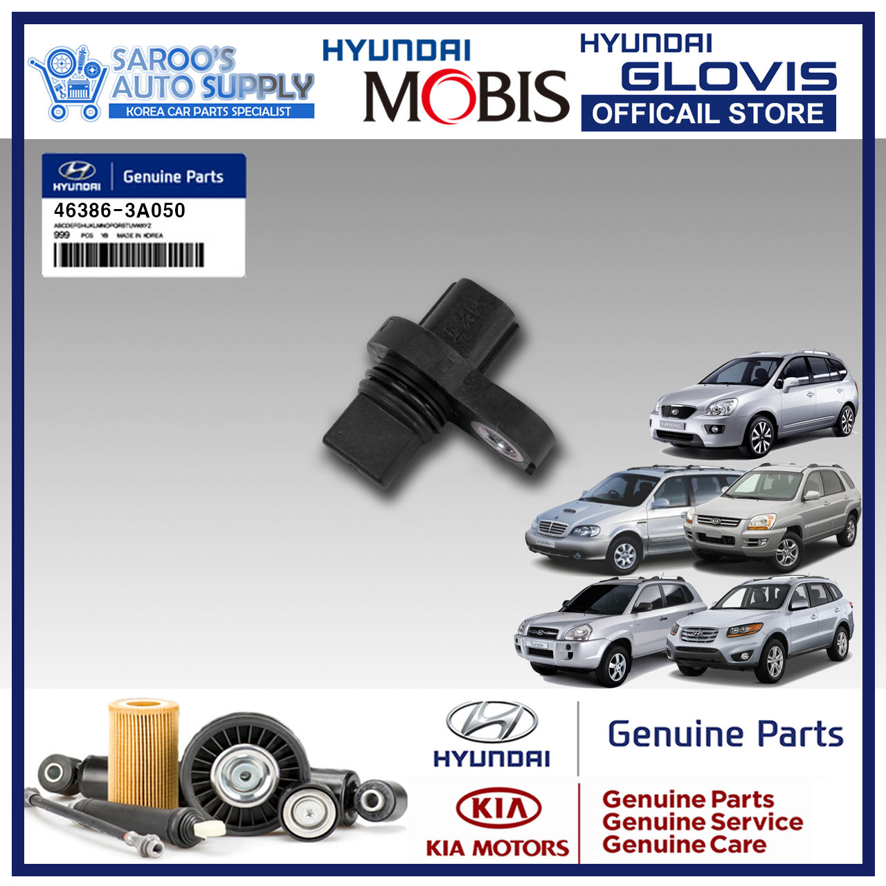 [Genuine] Transmission Oil Temperature Sensor For Santa Fe , Tucson ...