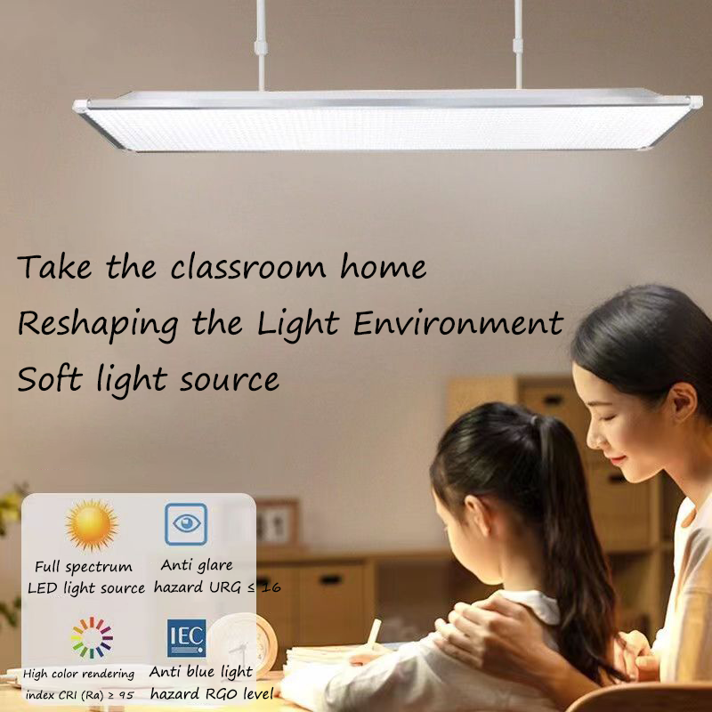 Full spectrum LED student eye protection light 5000K ultra large non ...