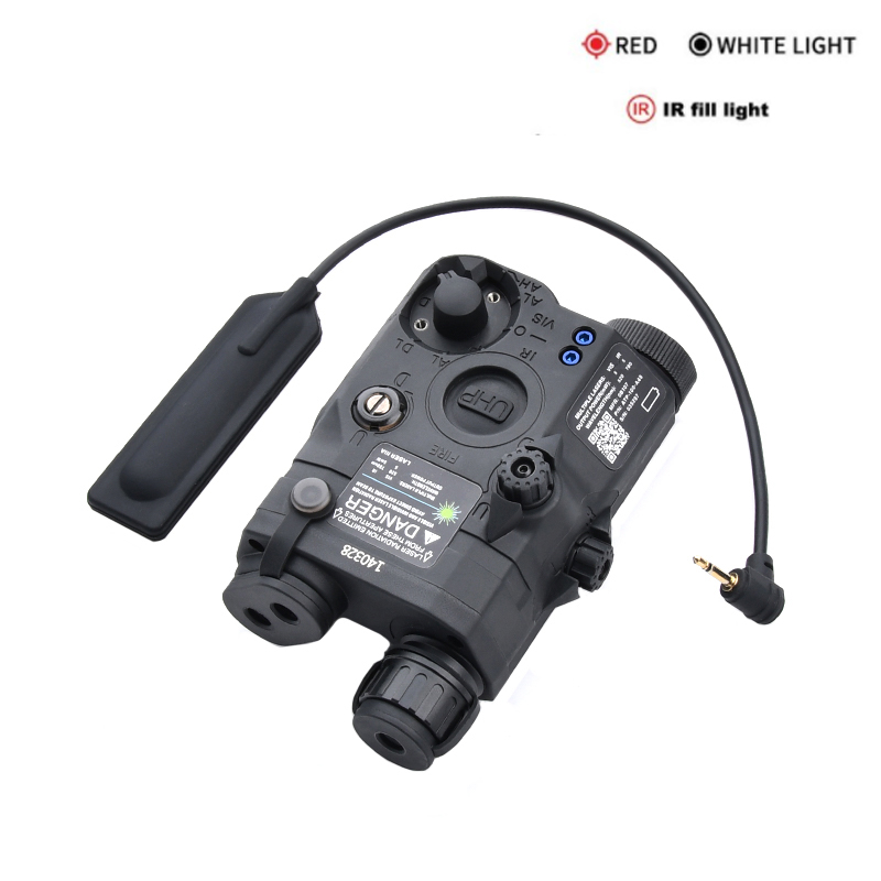 WADSN Tactical PEQ 15 LA5 Green Blue Red Dot with IR Illuminator PEQ ...