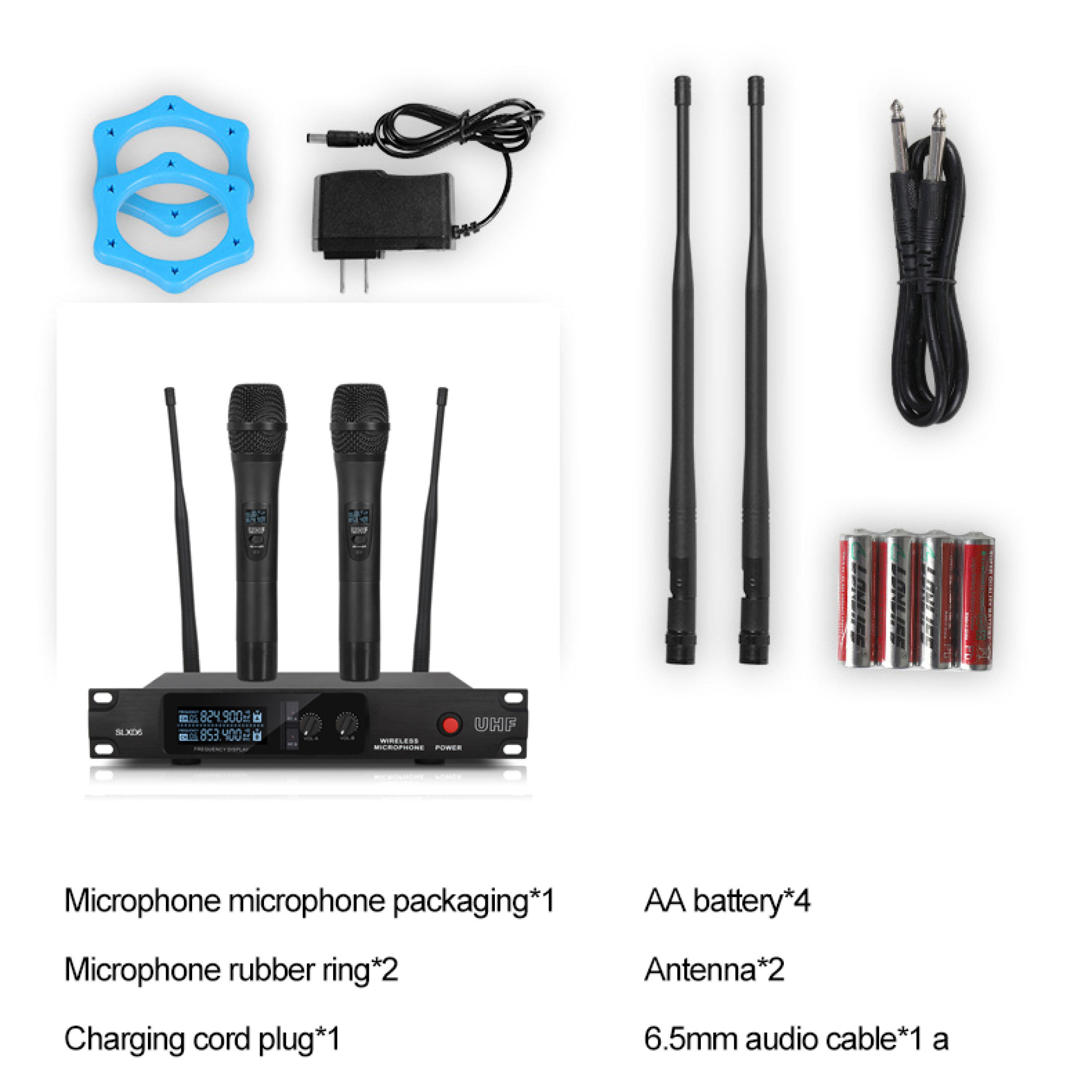 【COD】SLXD6 Wireless Microphone 2 Antenna True Diversity UHF Fixed Frequency 2 handheld na ...