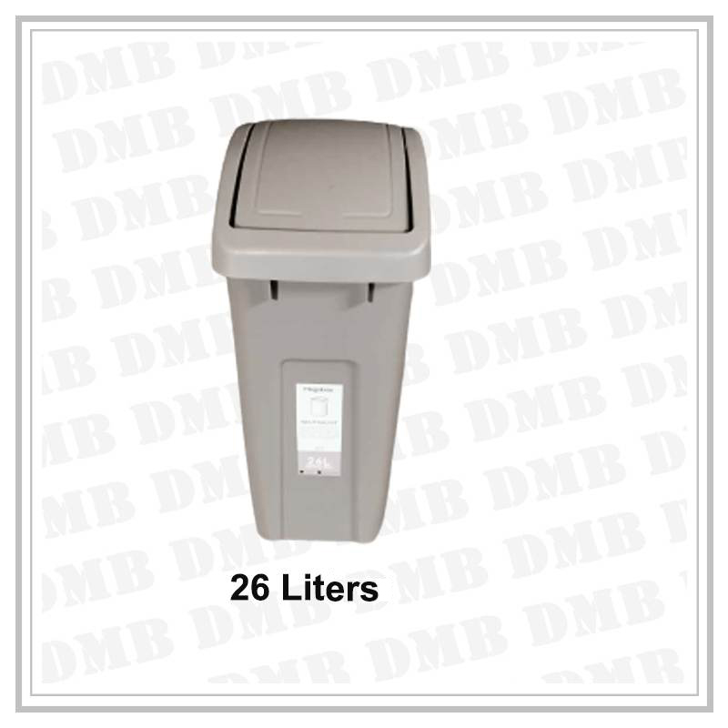 Megabox Neutralist Swing Trash Bin 26 Liters (MG719) | Lazada PH