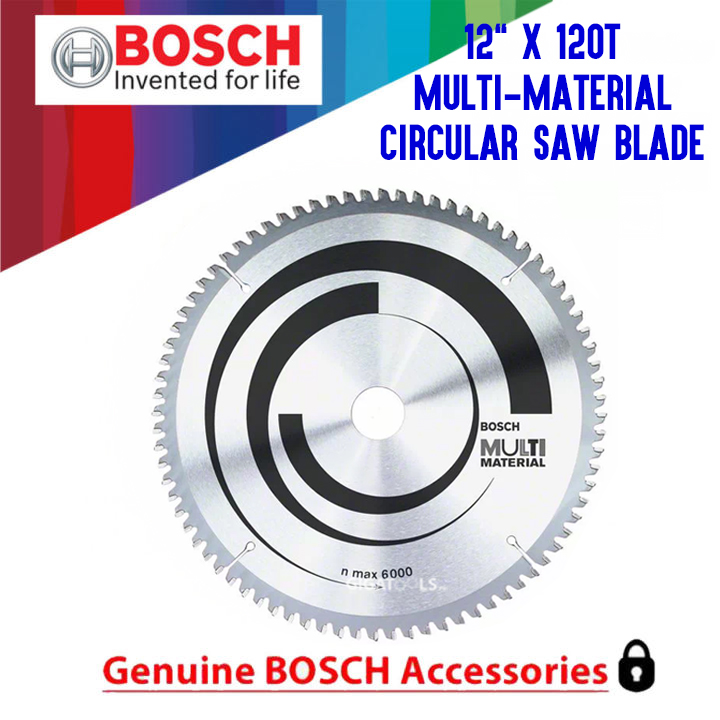 Bosch 12-inch ( 305mm ) x 120T Multi-Material Circular Saw Blade ( 2 ...