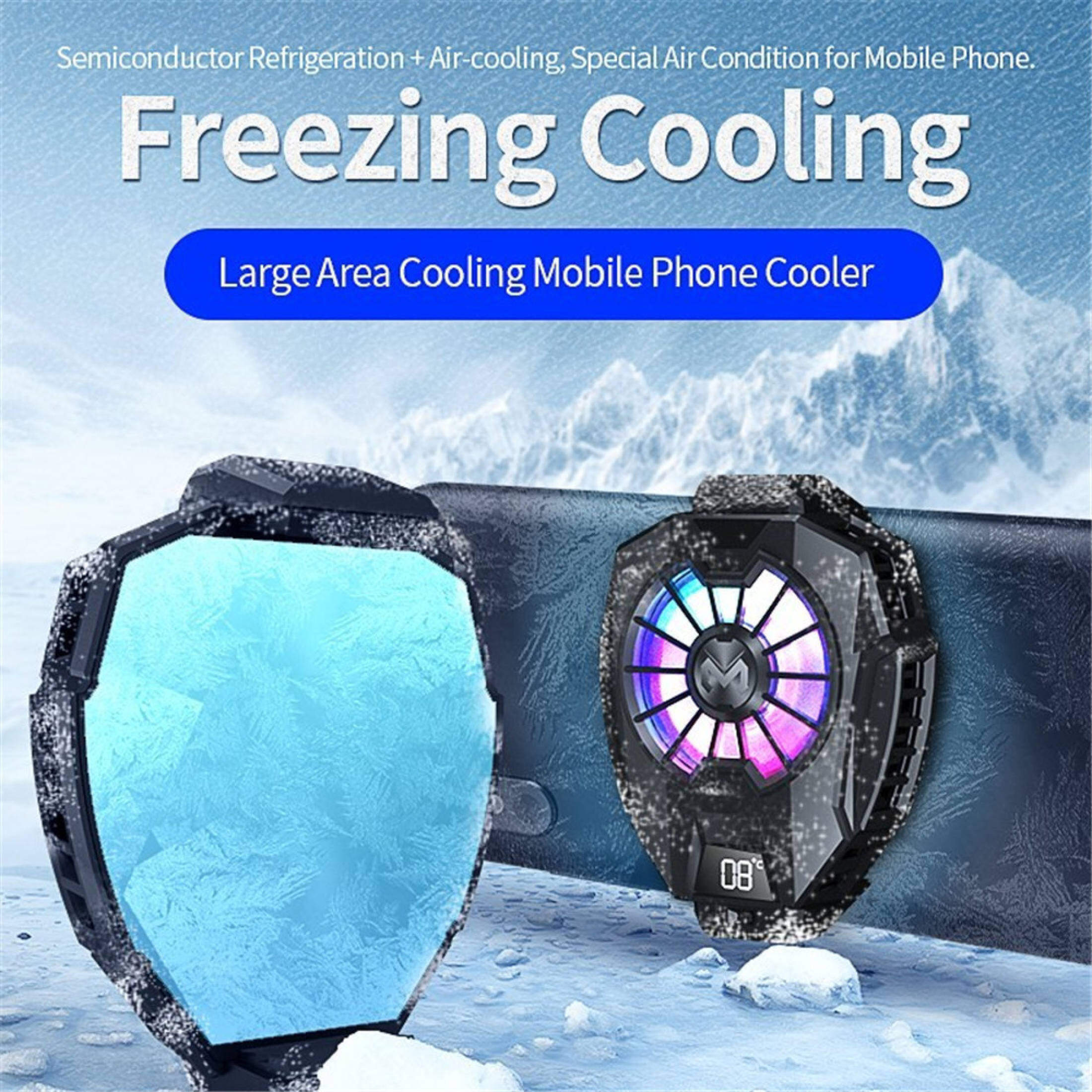 MEMO DL05 DL06 Mobile Phone Radiator Temperature Display Semiconductor ...