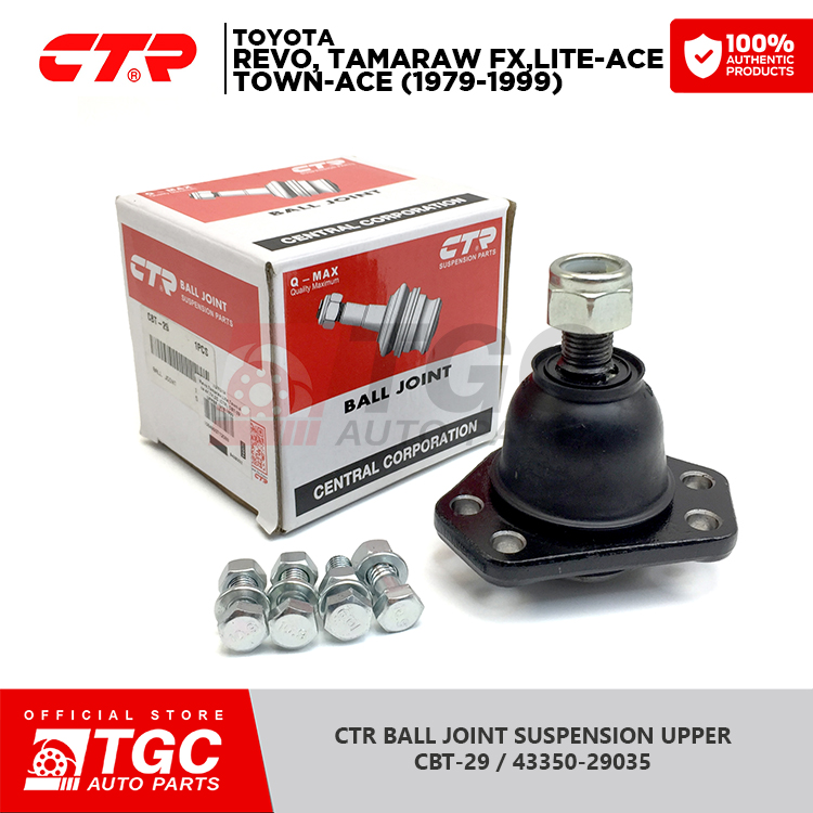 CTR Ball Joint Suspension Upper Toyota Revo, Tamaraw Fx, Lite-Ace, Town ...