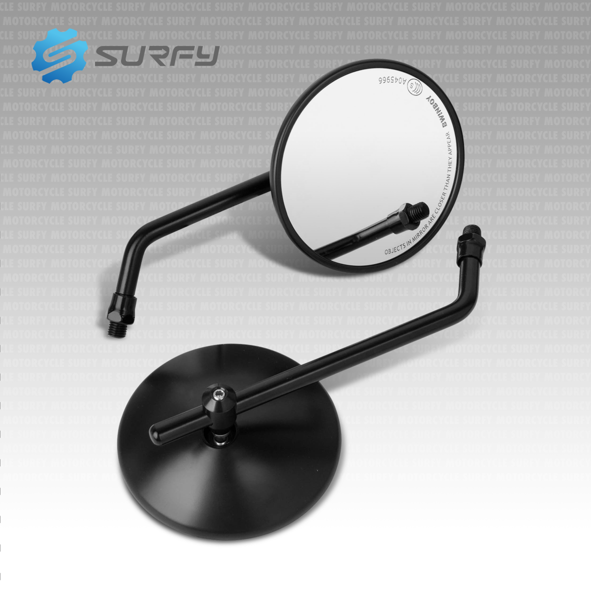 Honda Classic Round Side Mirror HD Clear Lens Fully Adjustable Old ...
