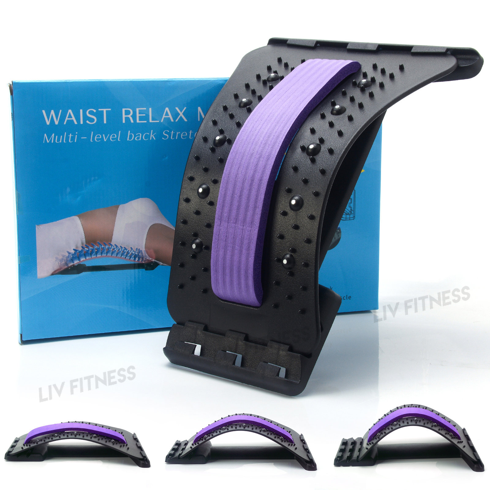 Magnetic Pressure Points Lumbar Traction Orthotic Multi-level Magic ...