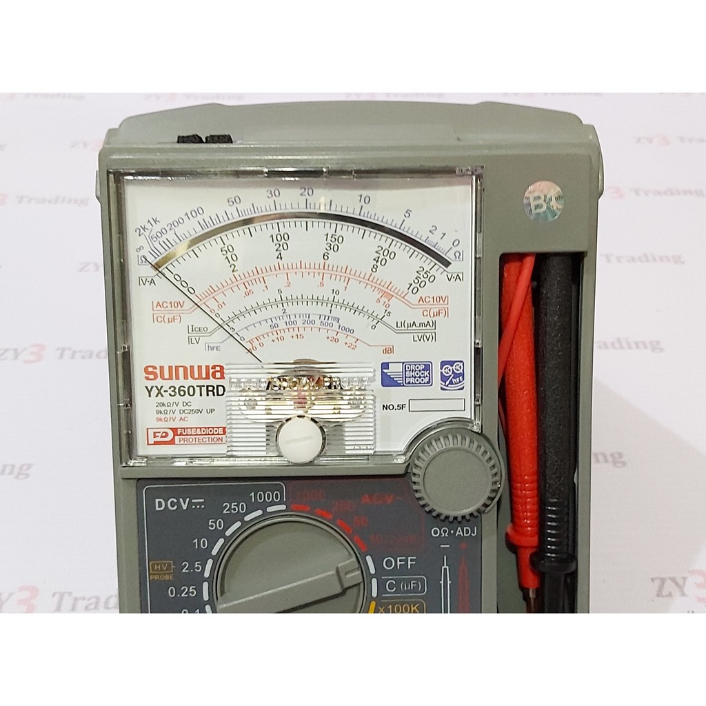 multi tester digital tester volt meter tester multimeter ♢Sunwa Analog ...