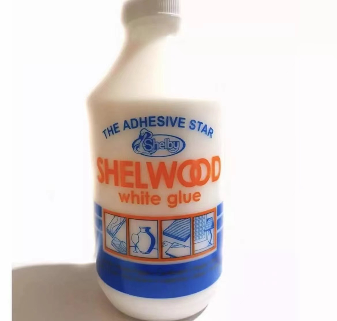 Shelby Shel wood White Glue 1/2 KL 500g OR 1KL 1000g The Adhesive Star ...