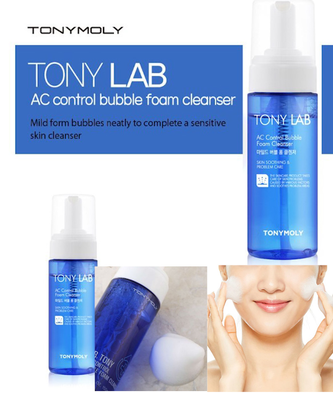 [Tony Moly] Tony Lab AC Control Bubble Foam Cleanser | Lazada PH