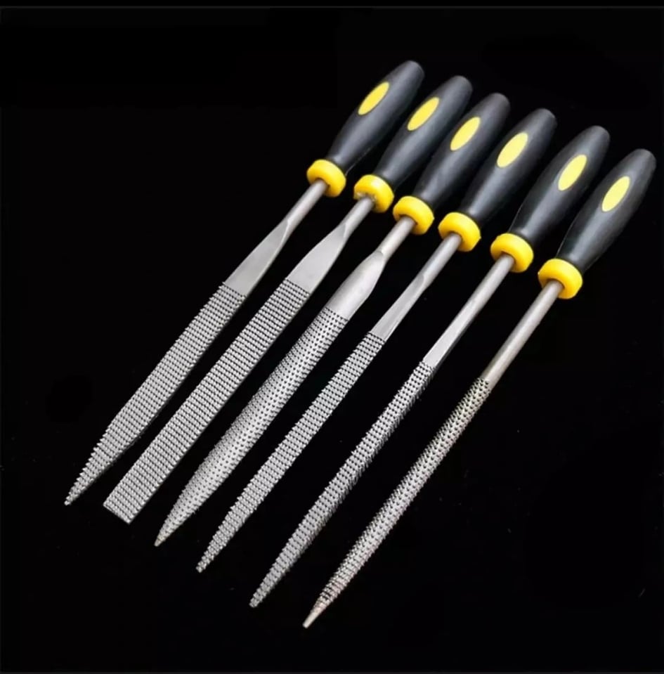 6pcs Hand Metal Steel Files Set 4x160mm Kikil Set Lazada PH